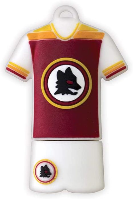 AS Roma, PENDRIVE 32GB UFFICIALE MAGLIA RETRO LUPO :: PUNTO ROMA AE