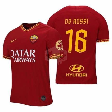 AS ROMA MAGLIA DE ROSSI ULTIMA PARTITA :: PUNTO ROMA AE