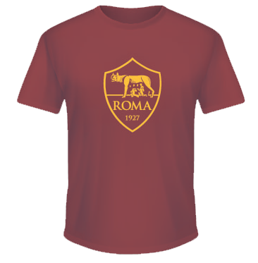 T-SHIRT A.S. ROMA CREST :: PUNTO ROMA AE