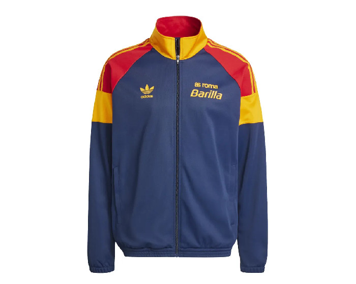 Giacca Adidas Originals AS Roma '93 con Logo Barilla, Uomo :: PUNTO ROMA AE