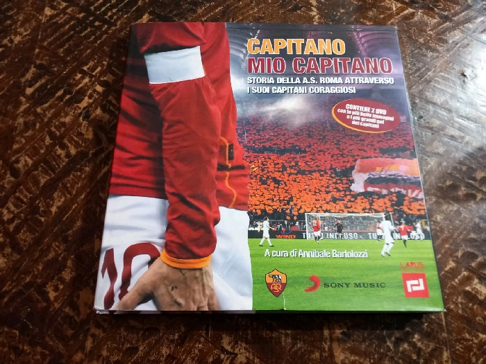 Libro + 2 DVD - CAPITANO MIO CAPITANO AS Roma LA Storia attraverso i ...